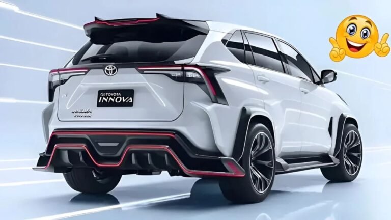 Toyota Innova Crysta – The Ultimate 7-Seater SUV with Turbo Engine ...